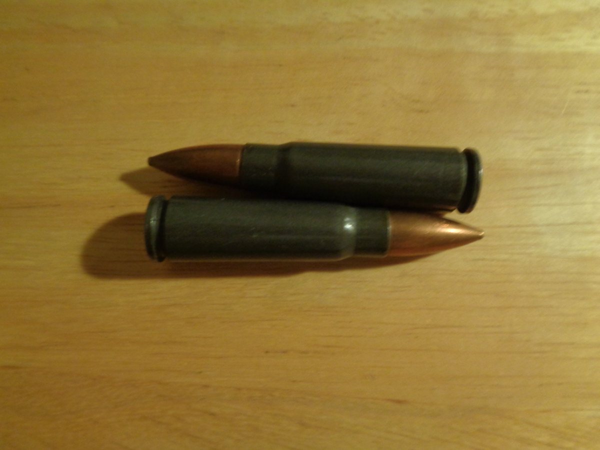 20 round boxes of East German M43 Cold War Era steel core 7.62x39 Ammo ...