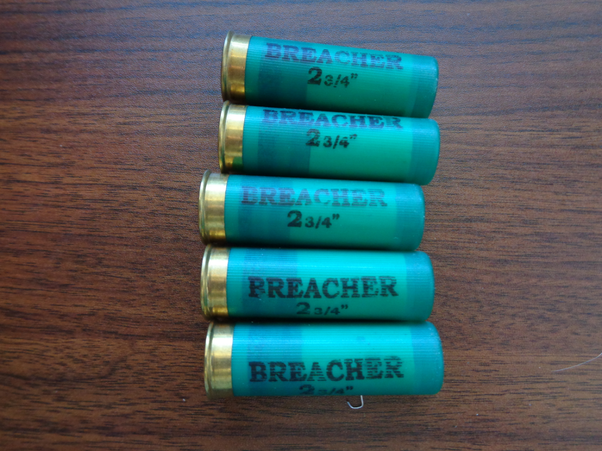 5rds - 12 Gauge Lightfield Non-Metallic Law Enforcement Door Breaching ...