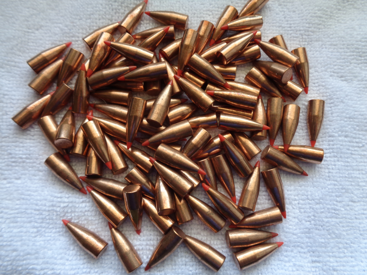 100 Count Sets Of 30 Caliber (.308) 110 Grain, Poly Tipped V-Max ...