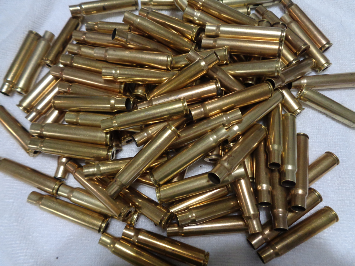 100 Count Once Fired 8mm Mauser (8x57) Brass Cases For Reloading 8mm ...