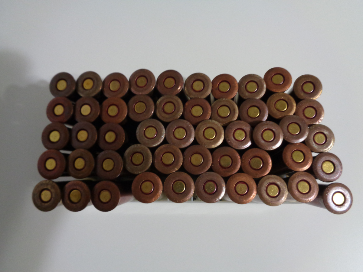 Sellier & Bellot 50 Count Set- S&B Virgin Primed Military 7.62x54r ...