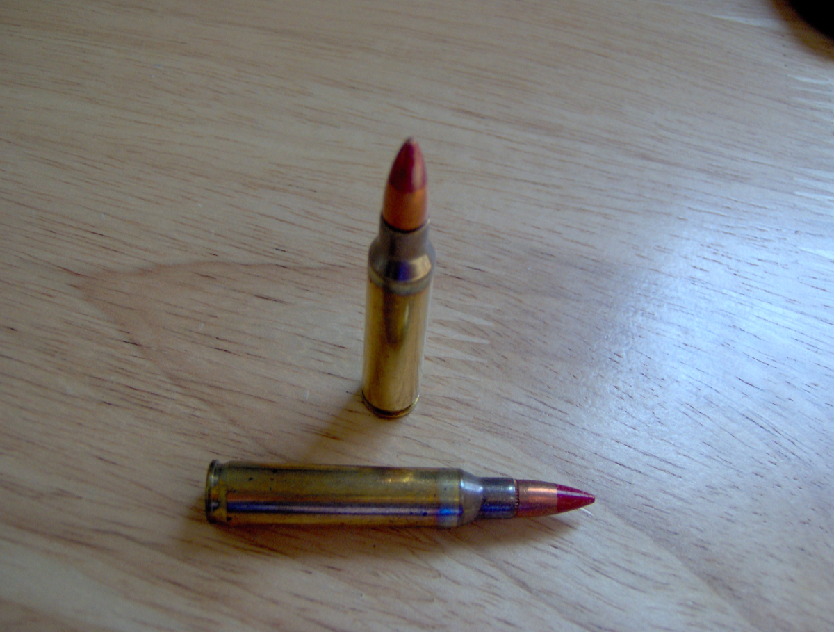 New Production Military Issued 5.56 NATO 64 Grain Red Tipped M856 ...