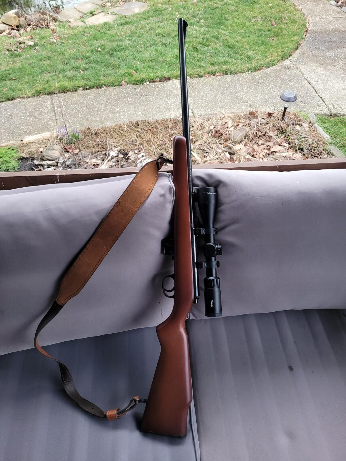 Arlin 925m .22mag Bolt Action Jm Stamped Barrel - Cabelas 3-9x40 .22 ...