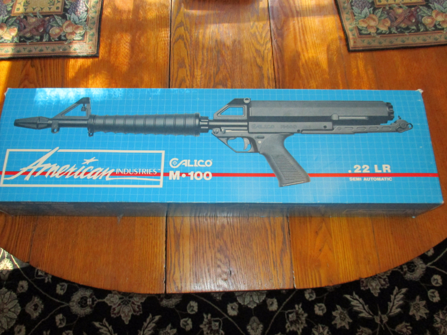 Calico M-100 22 Lr For Sale at GunAuction.com - 14472954