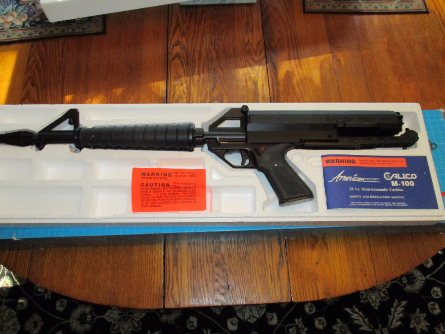 Calico M-100 22 Lr For Sale at GunAuction.com - 14472954