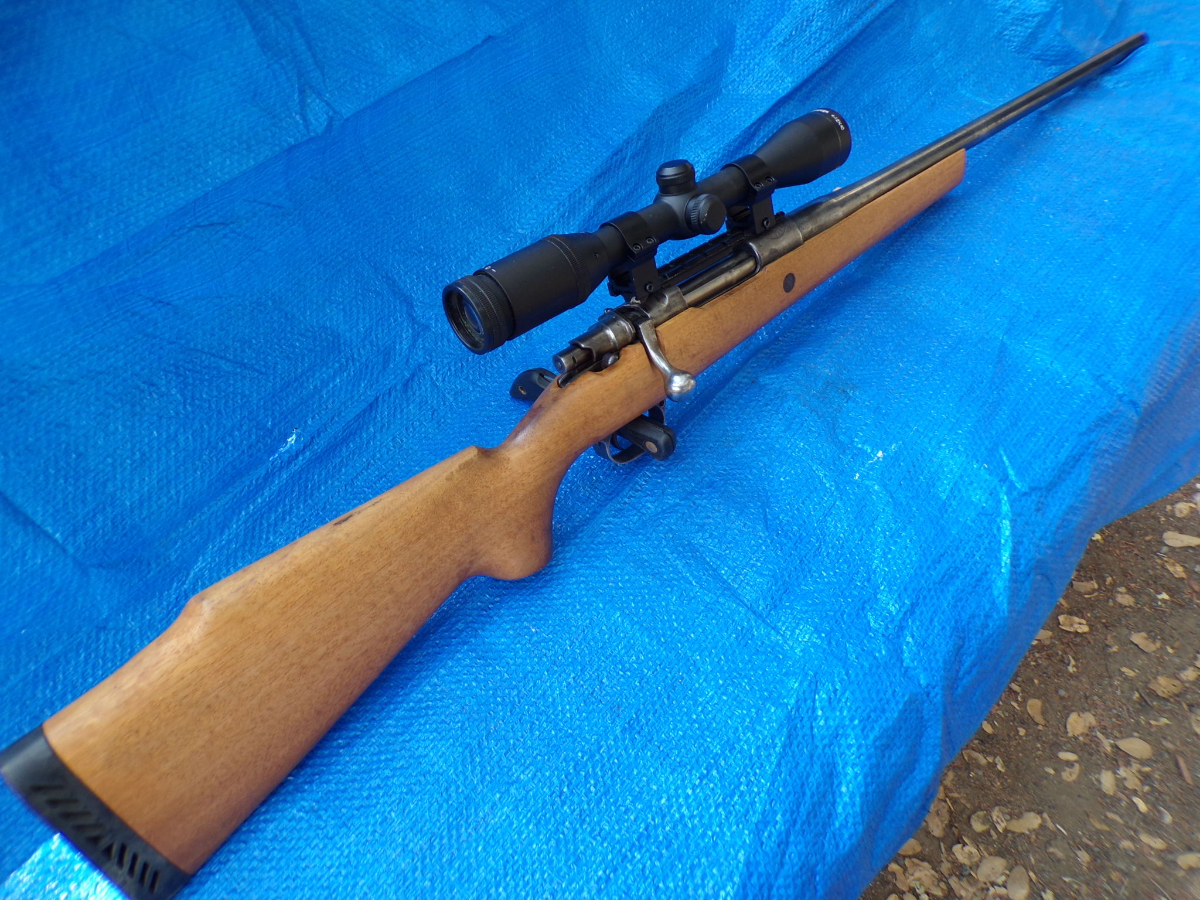 Mauser heavy barreled 225 win with brass .225 Winchester 17164196 ...