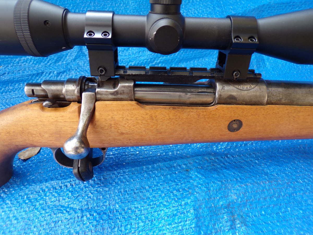 Mauser heavy barreled 225 win with brass .225 Winchester 17164196 ...