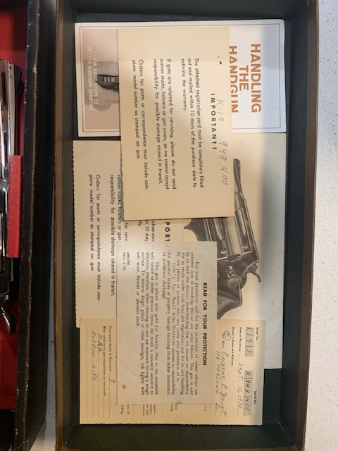 Pictures: Colt Python, Nickel Plated, 4 Inch Barrell, Box and Original ...