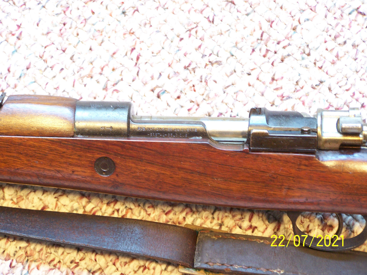 Fabrique Nationale (Fn) Dutch National Police Carbine 8mm Mauser For ...