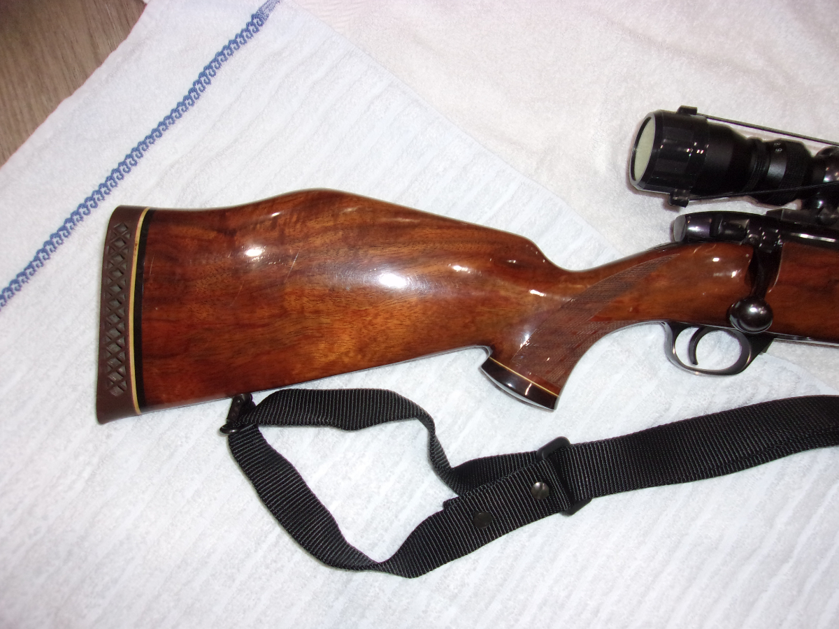 1968 Weatherby Mark V 300 Magnum Serial No. P33100 Made West Germany ...