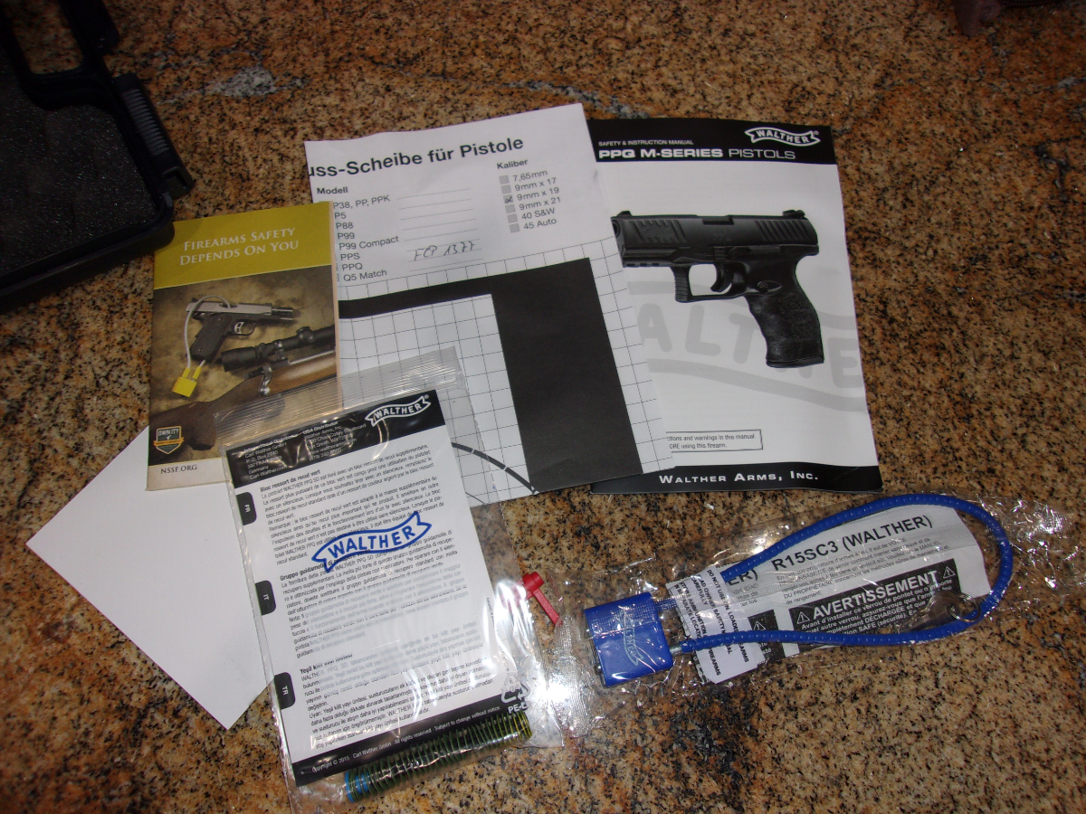 Walther Cip N 9 Mm X 19 Ppq M-Series Fcp 1377 Near Mint Great Looking ...