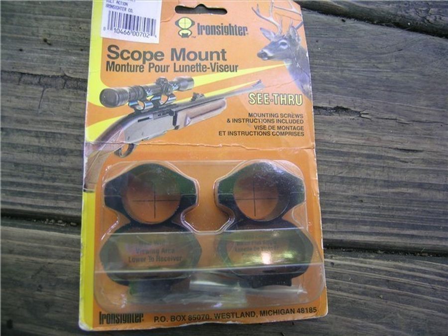 Ironsighter See Thru Scope Mount Set Browning A-Bolt Mounts For Sale at ...