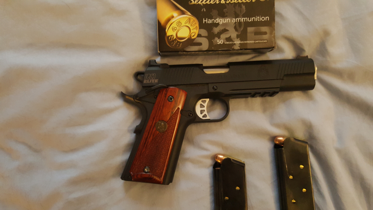 Springfield Armory Range Officer Elite 1911 .45 Acp For Sale at ...