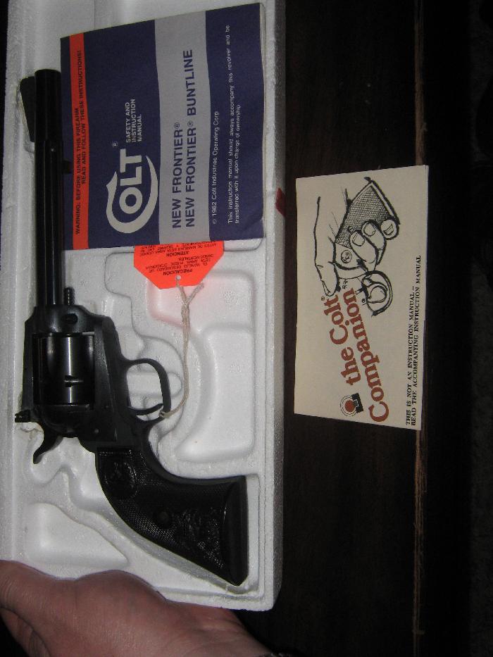 Colt New Frontier .22 Lr In Box As New Single Act For Sale at ...