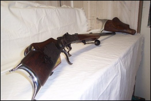 Schuetzen Match Rifle 219 Zipper Caliber For Sale at GunAuction.com ...
