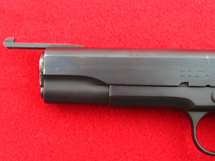 Colt 38 Amu 1911 Clark 1962 Beautiful No Reserve For Sale at GunAuction ...