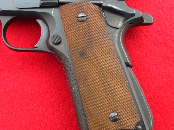 Colt 38 Amu 1911 Clark 1962 Beautiful No Reserve For Sale at GunAuction ...