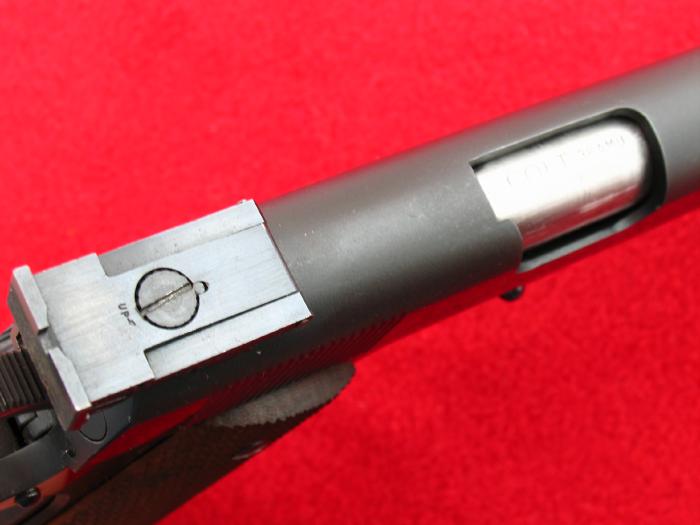 Colt 38 Amu 1911 Clark 1962 Beautiful No Reserve For Sale at GunAuction ...