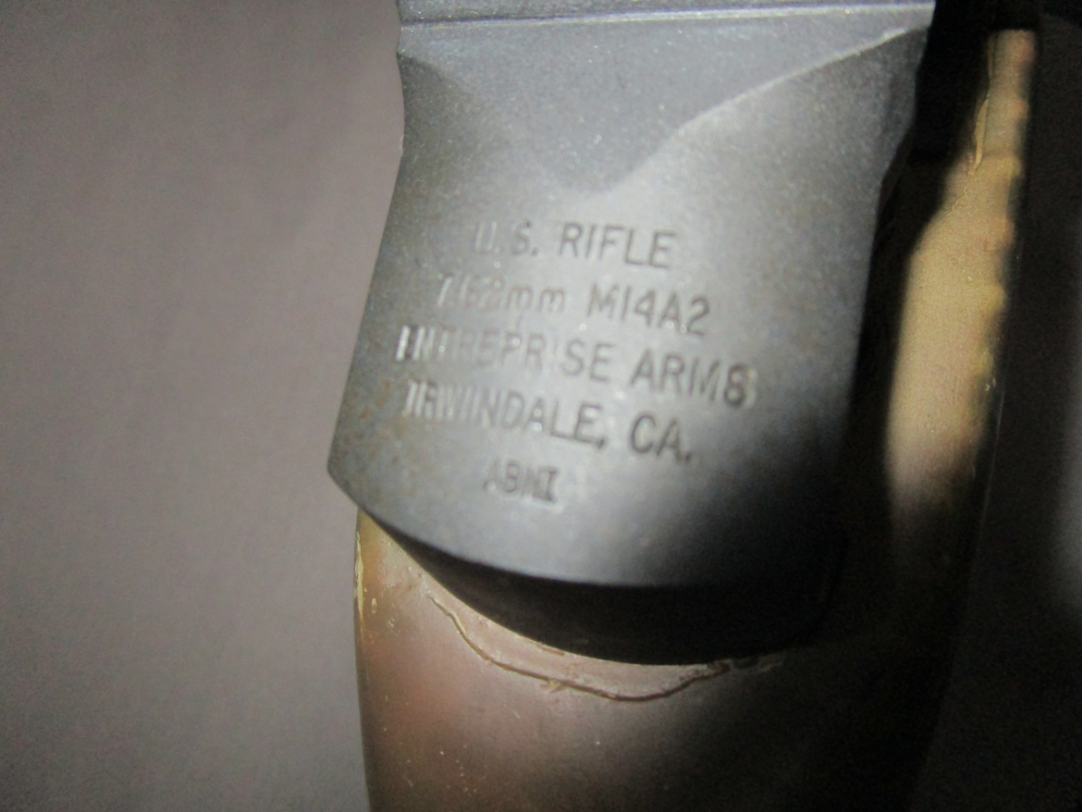 Enterprise Arms .308 7.62 X541 M14a2 With A Krieger Barrel Rifle Is In ...