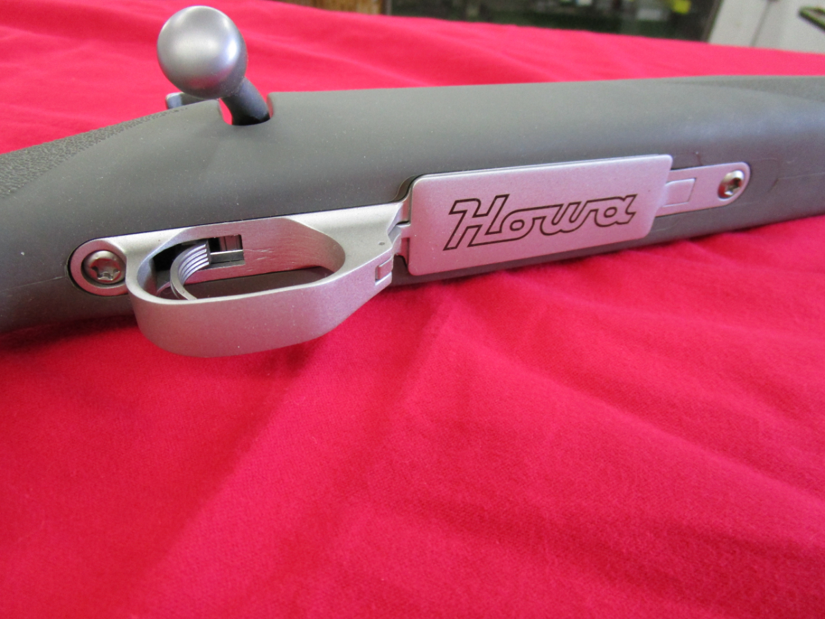 Howa Model 1500 Stainless Steel Barrel New W/Box Green Fixed Hogue ...