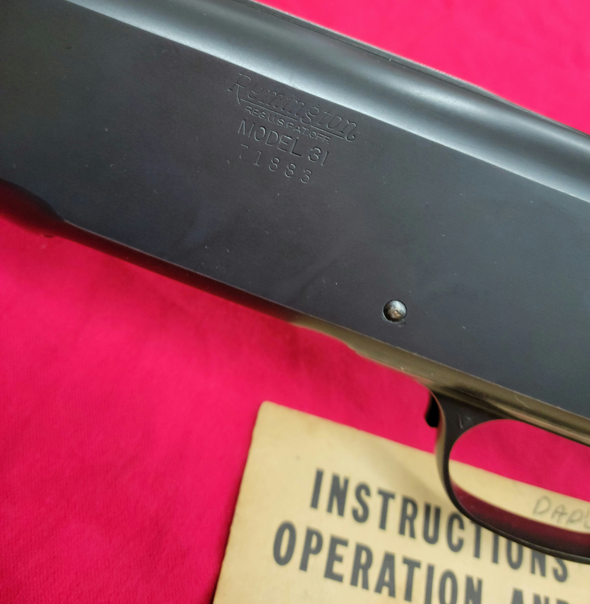 Remington Model 31 Pump Action Great Shape Full Chokes With Original ...