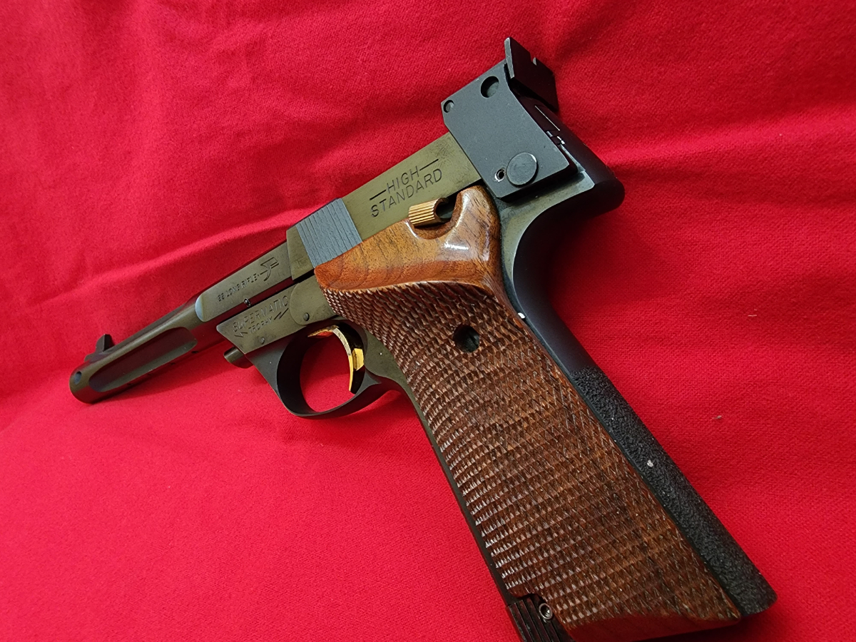 High Standard Model 107 Supermatic Trophy edition Military Grade 22 LR ...