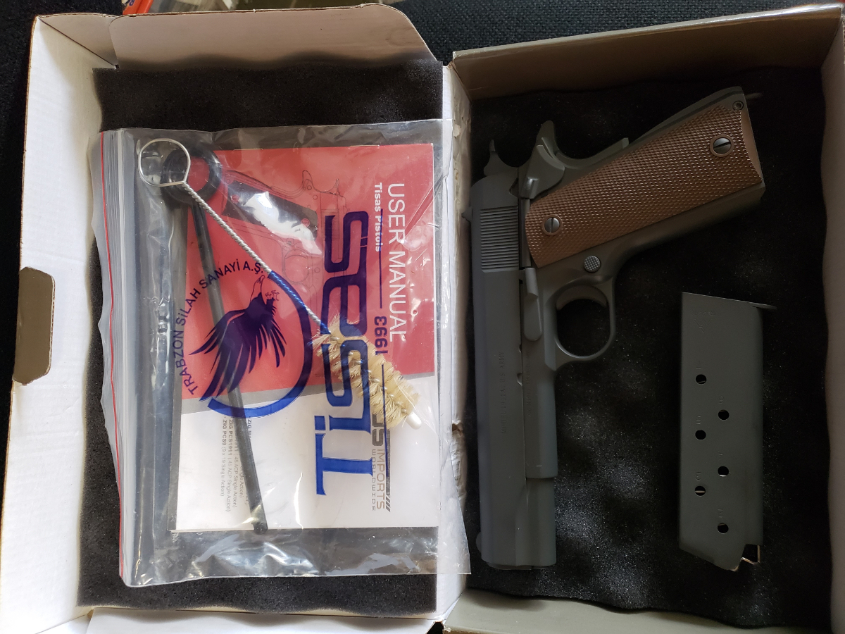 Tisas Turkey mod. OF the 1911A1 U.S. ARMY made in Turkey to Military ...