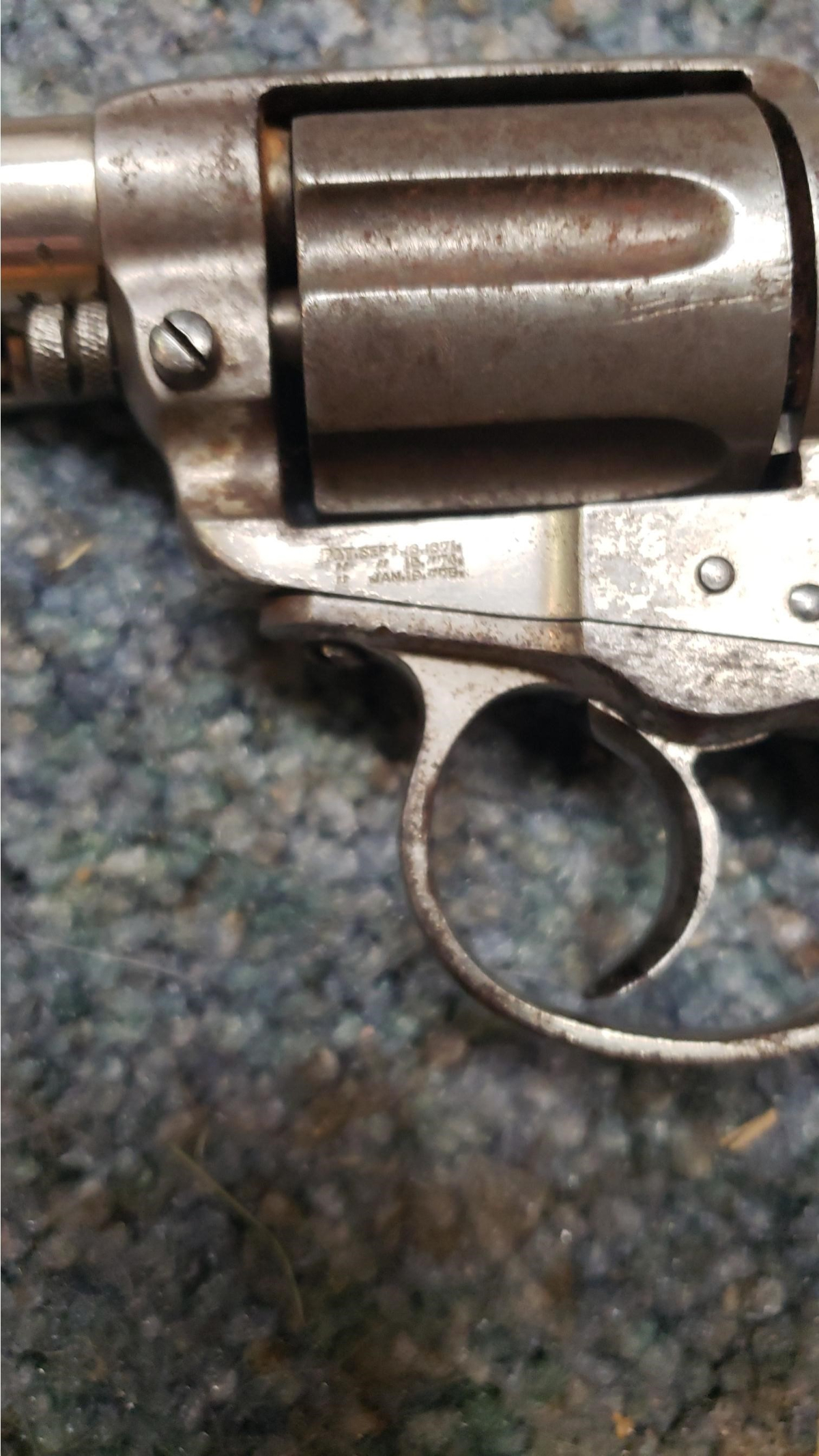 Colt Lighitning/1877 Was Nickle Plated .38 Long Colt For Sale at ...