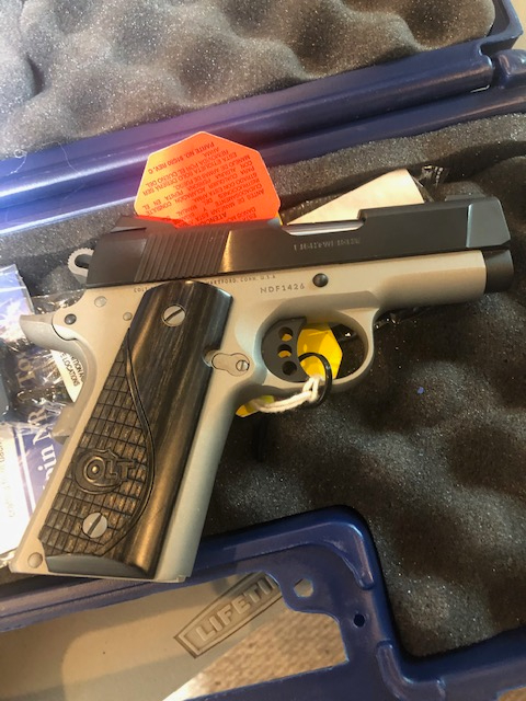 Colt 1911 Night Defender 45acp Nib 3" Barrel .45 Acp For Sale at ...