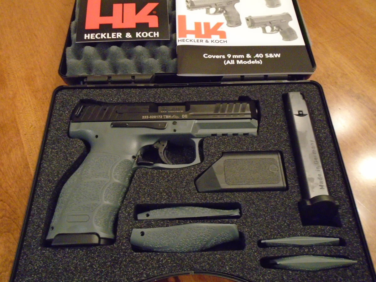 Hk Vp40 Grey 40s&W New 2-13rd Mags No Reserve .40 S&W For Sale at ...