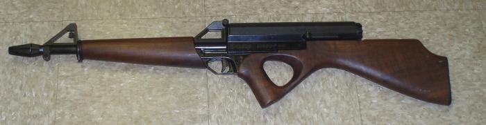 Calico M100 M100s .22, Walnut Stock W/100rd. Mag For Sale at GunAuction ...