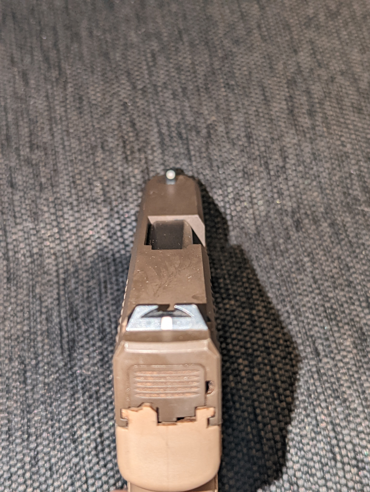 Kahr Model Cw9, 9mm, Desert Tan / Patriot Brown Cerakote Stainless ...