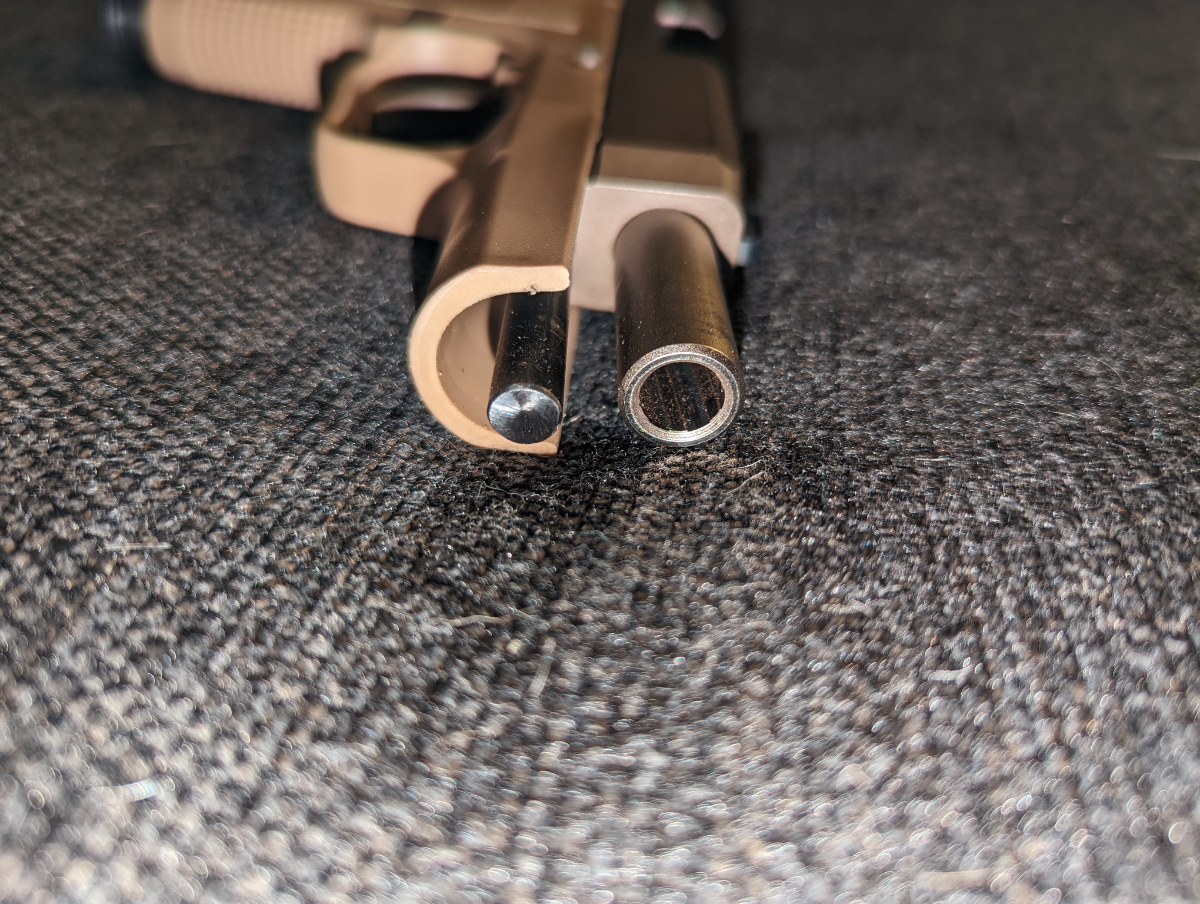 Kahr Model Cw9, 9mm, Desert Tan / Patriot Brown Cerakote Stainless ...