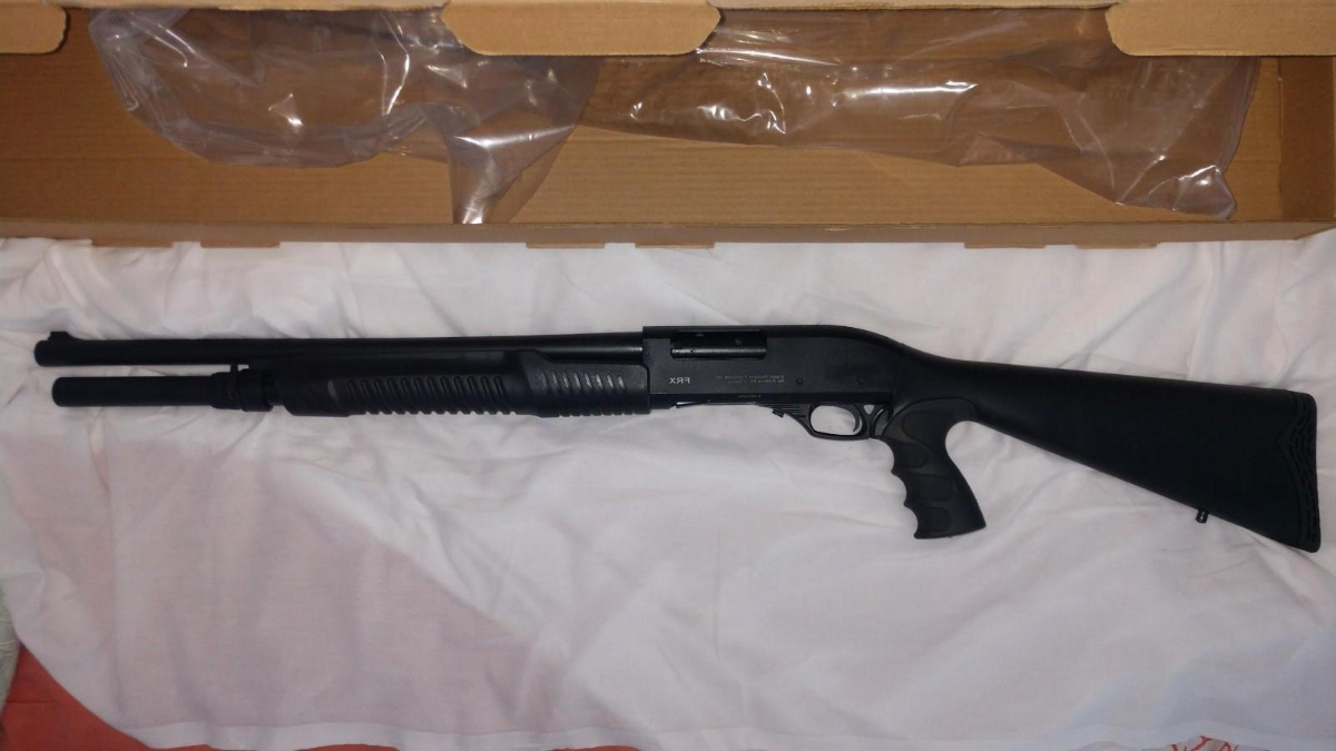 Fedarm Frx Tactical Shotgun 12 Gauge Pump 7+1 Round 3" 12 Ga 12 Ga For ...