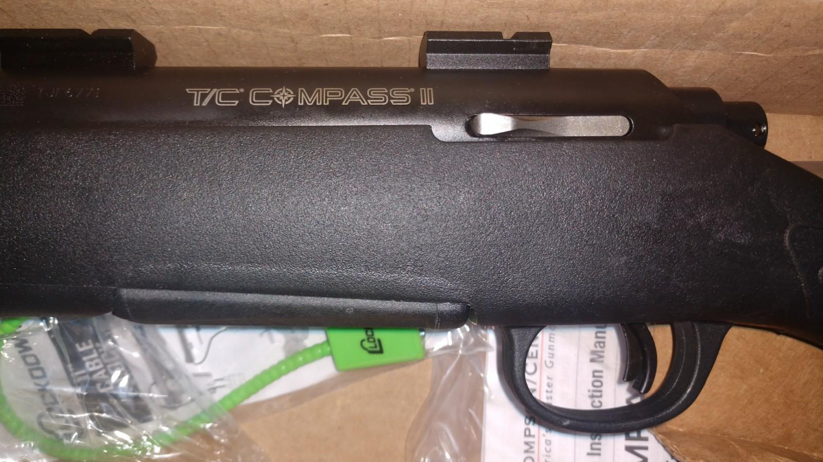 Thompson Center Compass Ii 308 Win 22" Threaded Barrel Optic Rails ...