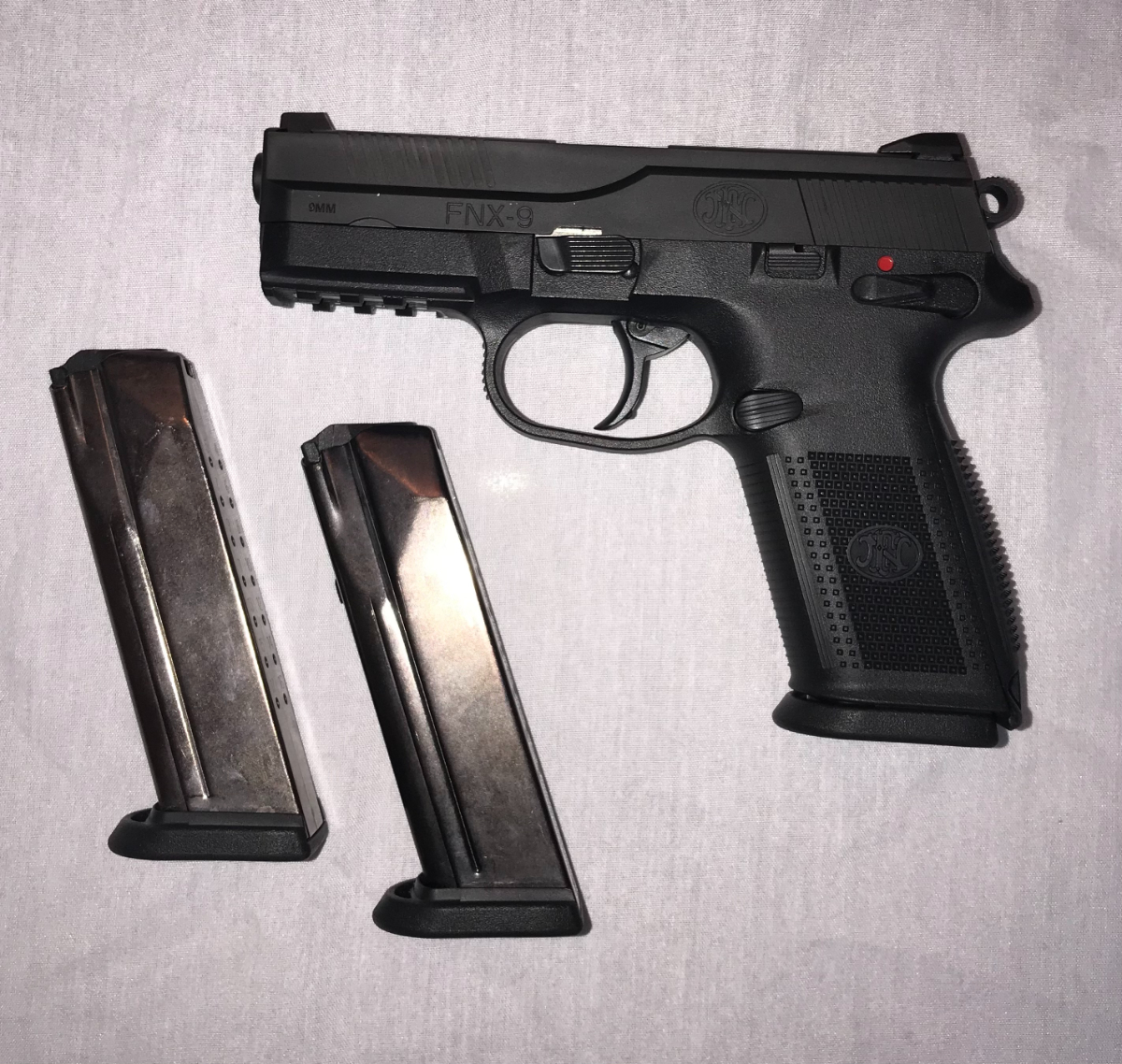 Fn Herstal Fnx-9 W/ 3 17 Round Mags - 9mm - Fabrique National Like New ...
