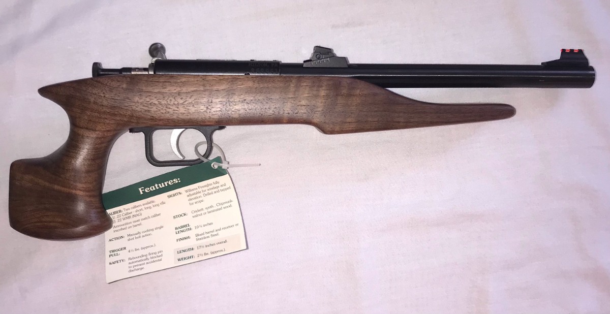 Keystone Sporting Arms Keystone Arms Bolt Action Pistol Hunter.22 Long ...