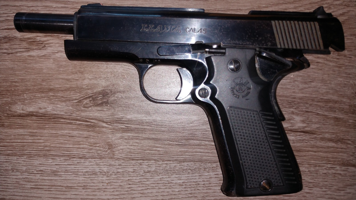 LLAMA 1911 45ACP SPANISH MADE ONE 8RD MAG SHIPS IN 1DAY .45 ACP ...