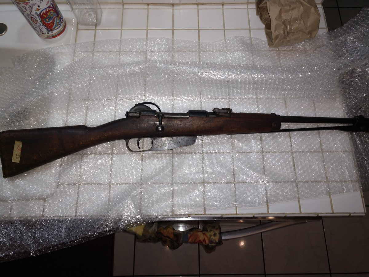 CARCANO CAVALRY M91 HEX RECEIVER CARBINE 6.5X52mm MIL-Surp C&R OK Ships ...