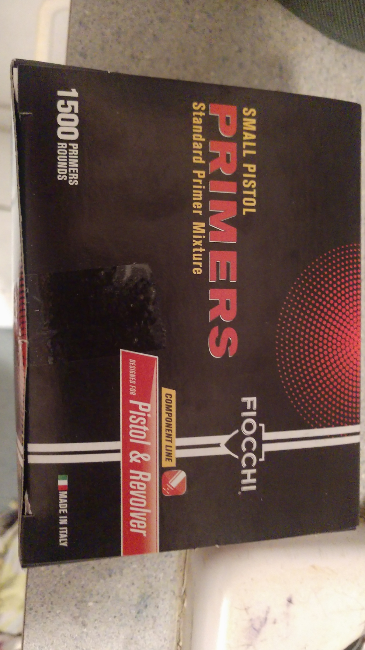 FIOCCHI Small Pistol Primers - 1500 Count 9mm Luger 17239850 ...