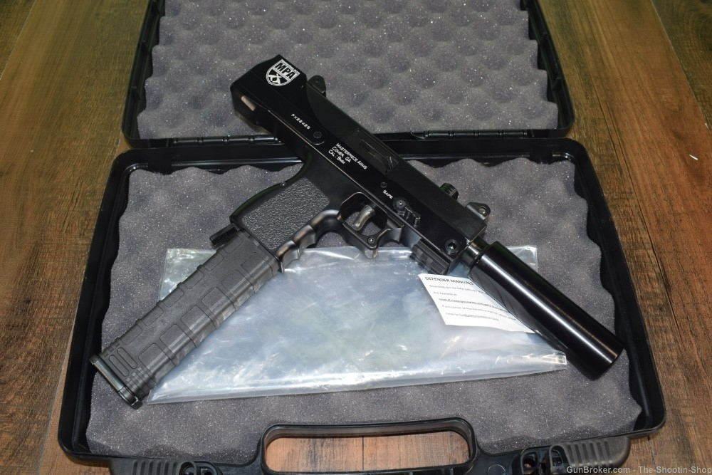 Masterpiece Arms Mac 11 9mm Semi-Auto Pistol 30rd Magazine Mpa30at 9mm ...