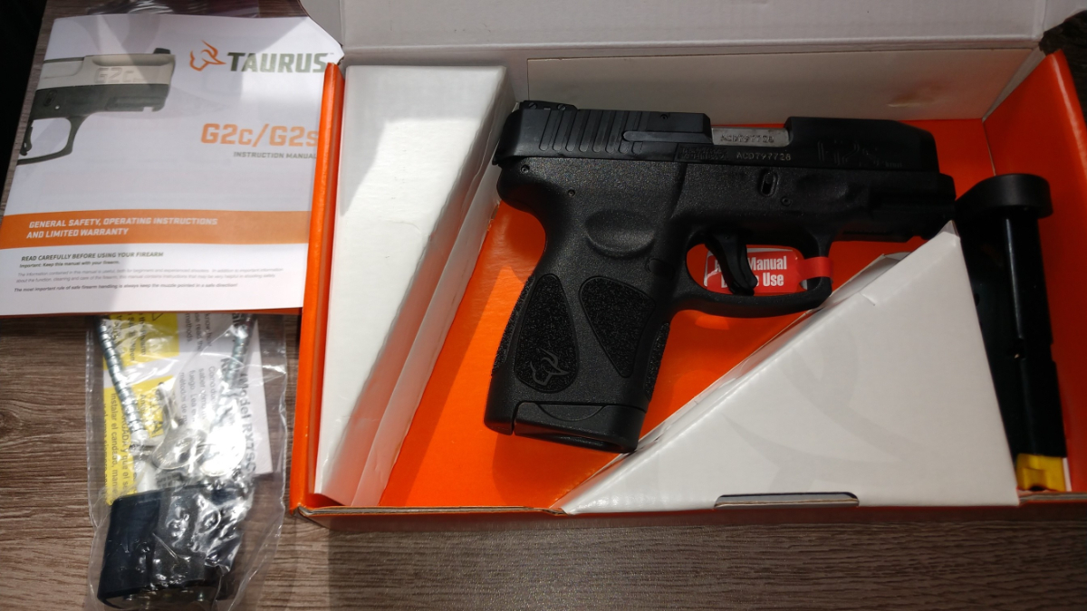 - Taurus Single Stack G2S 9mm Semi Auto Pistol 7+1 Ships in 1Day ...