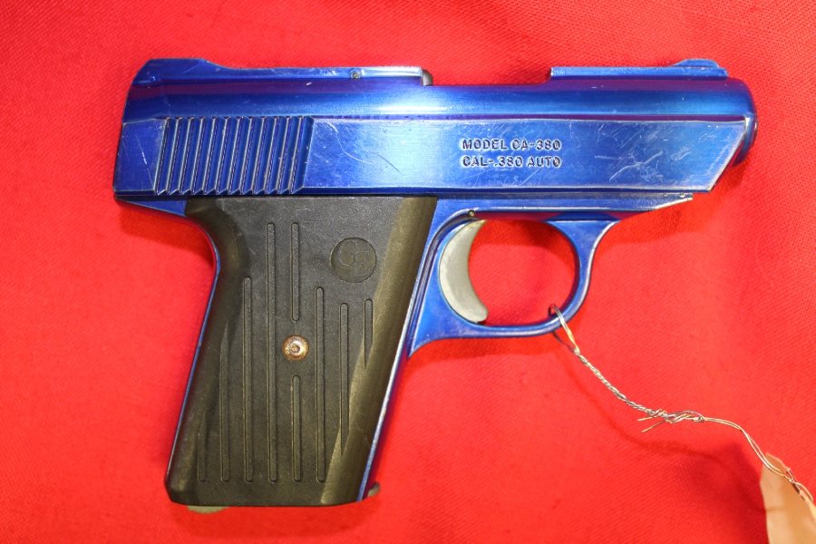 Cobra Ca-380 Bright Blue .380 Acp For Sale at GunAuction.com - 14492445