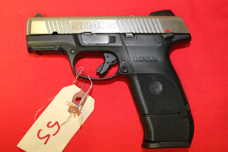 Ruger Sr40c Stainless 16 Rd .40 S&W For Sale at GunAuction.com - 14496027