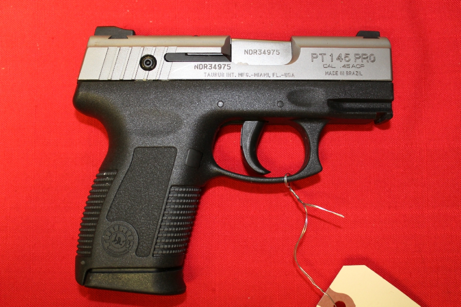 Taurus Pt 145 Pro Compact Stainless .45 Acp For Sale at GunAuction.com ...