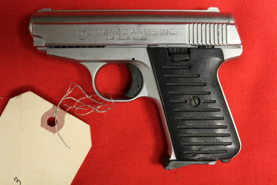 Jimenez Arms J.A. 380 Nickel .380 Acp For Sale at GunAuction.com - 14501051