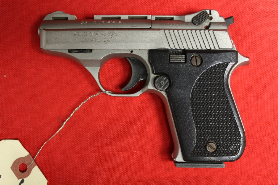 Phoenix Arms Hp22a Nickel .22 Lr For Sale at GunAuction.com - 14501053