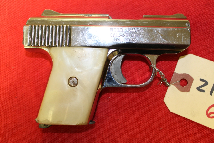 Phoenix Arms Raven Chrome .25 Acp For Sale at GunAuction.com - 14506708