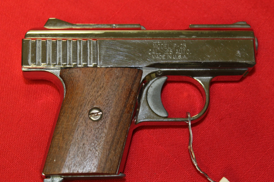 Raven P25 Chrome .25 Acp For Sale at GunAuction.com - 14515745