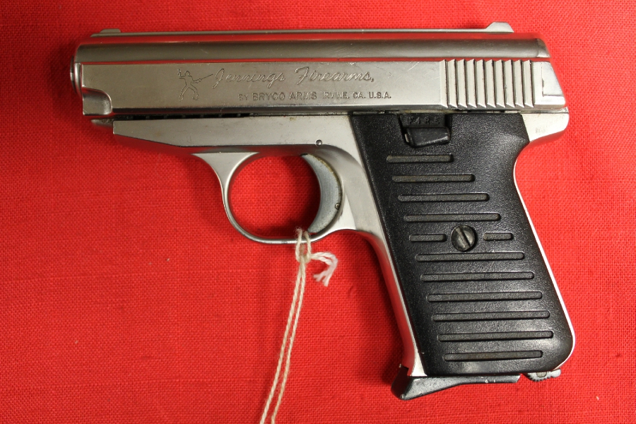 Jennings Bryco 38 Satin Nickel .380 Acp For Sale at GunAuction.com ...